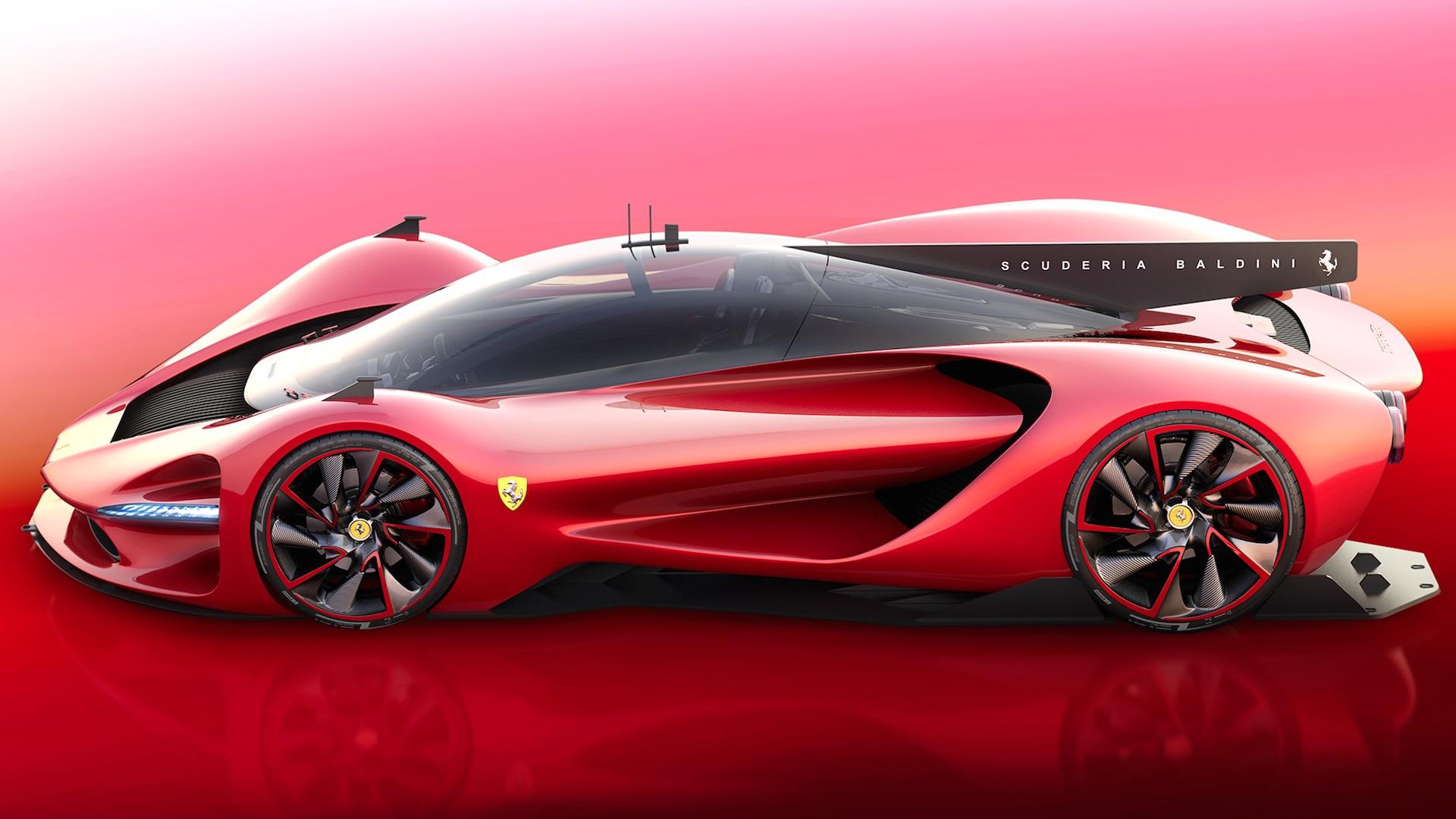 Ferrari P3 render: así sería el rival del Aston Martin Valkyrie