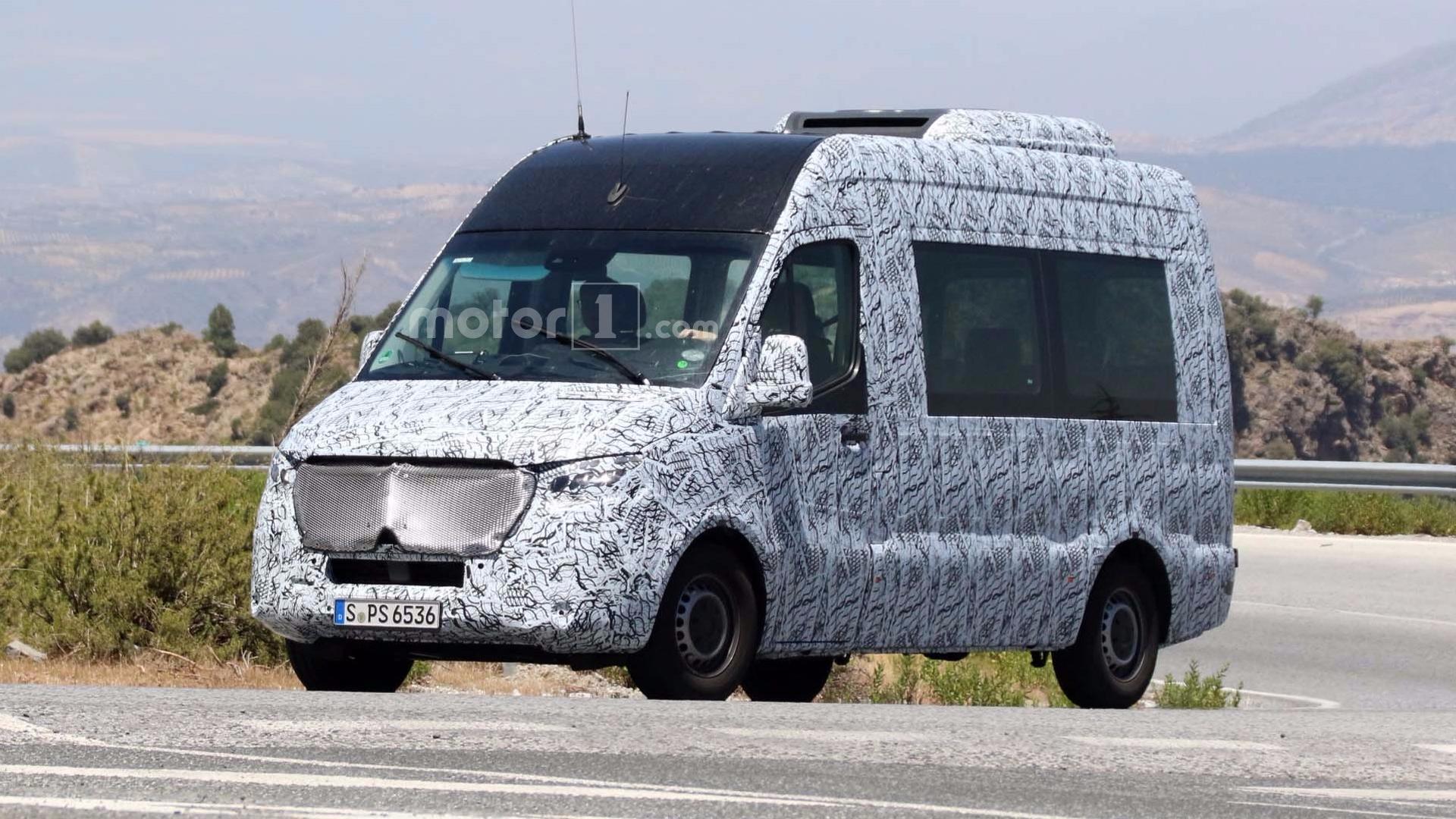 Flagra - Novo Mercedes Sprinter 2019 terá visual inspirado na picape ...
