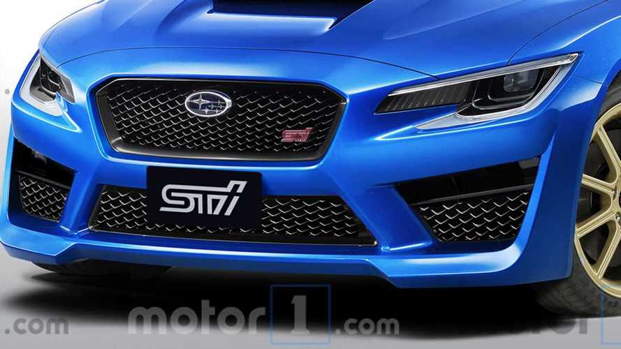 Render Subaru WRX STI 2020: inspirado en el VIZIV Performance