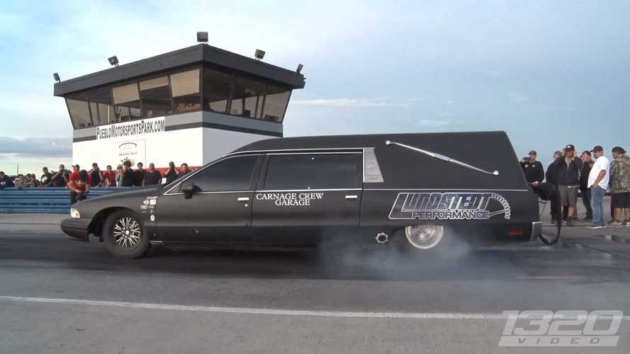 Chevrolet Traverse Turned Into A Hearse For Your Final Ride