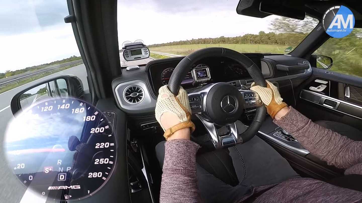 See The New Mercedes-AMG G63 Accelerate To 152 MPH