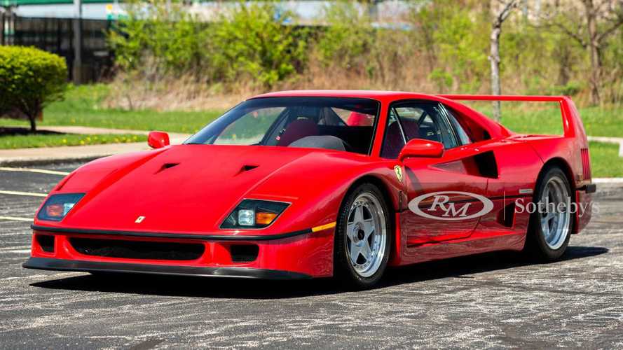 Este Ferrari F40 gris mate, de Londres, no es para cualquiera