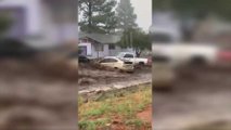 Clever Engineer Creates Car-Sized Bag That Floats During Floods