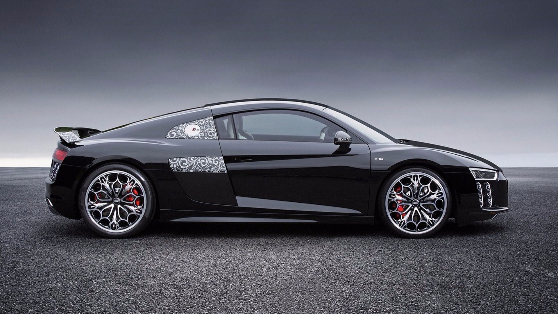 Une Audi R8 Final Fantasy au Mondial de Paris 2016