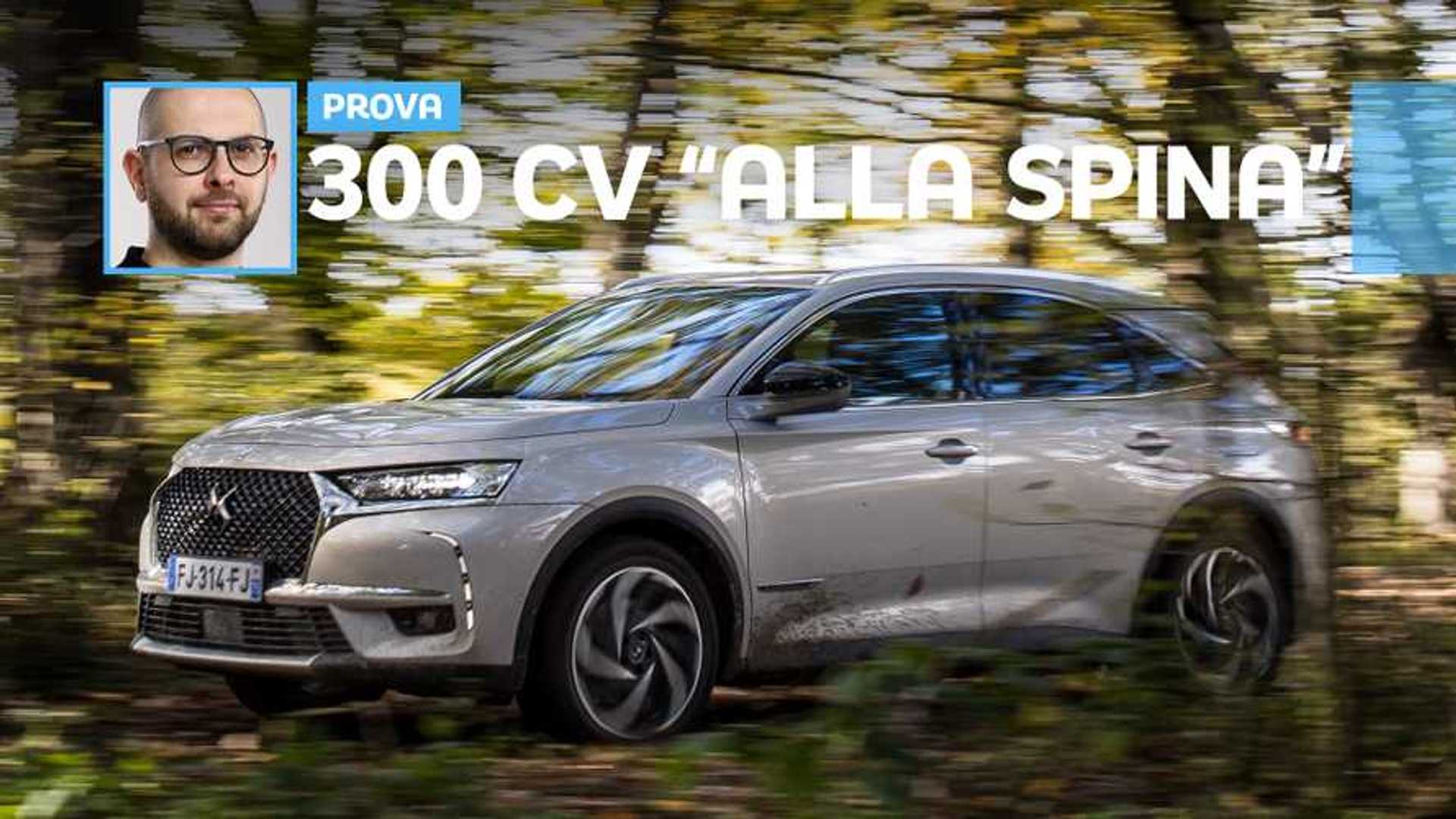 DS7 Crossback E-Tense, il SUV plug-in da 300 CV