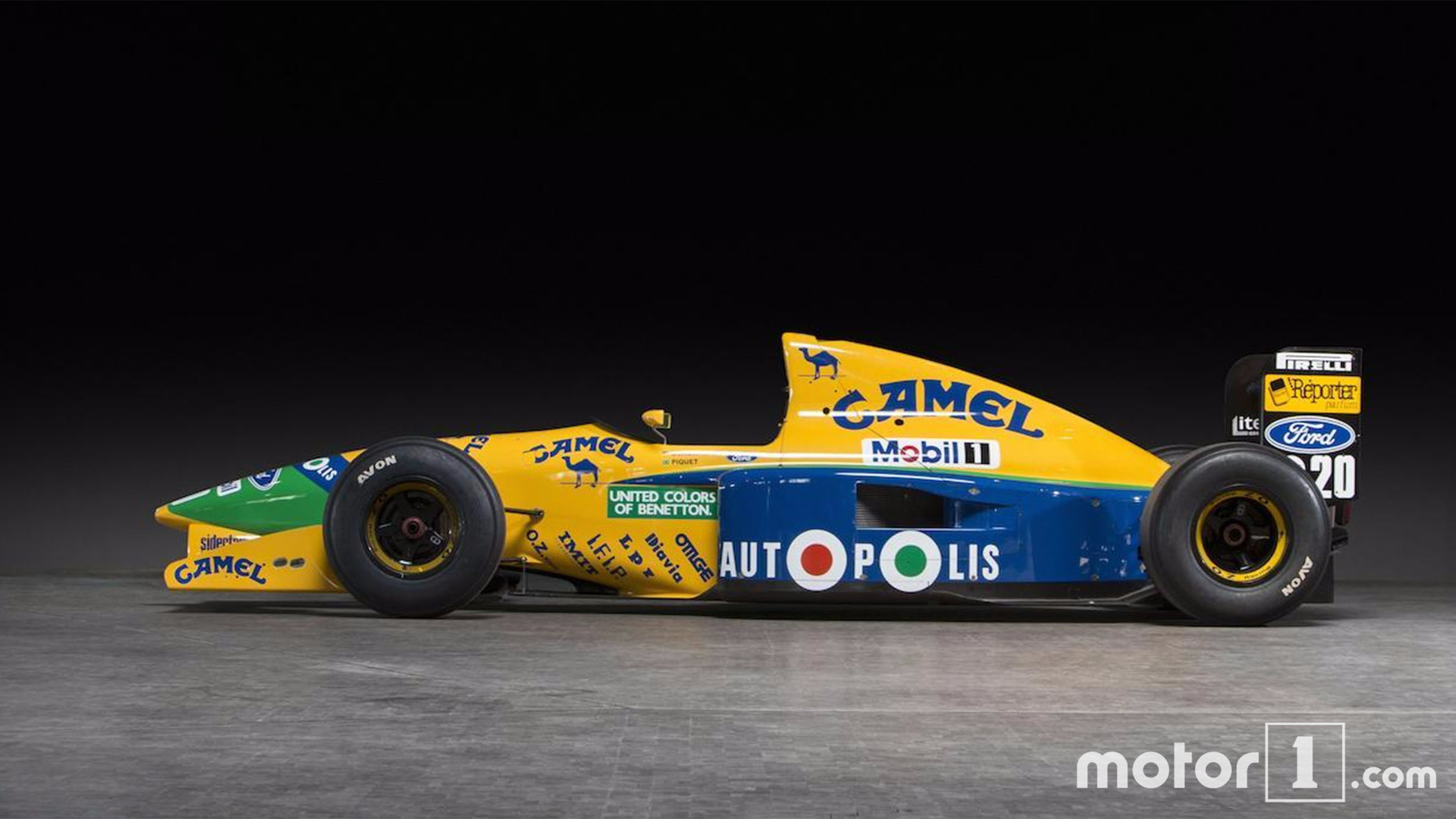 À vendre aux enchères - Benetton, ex-Schumacher et Piquet