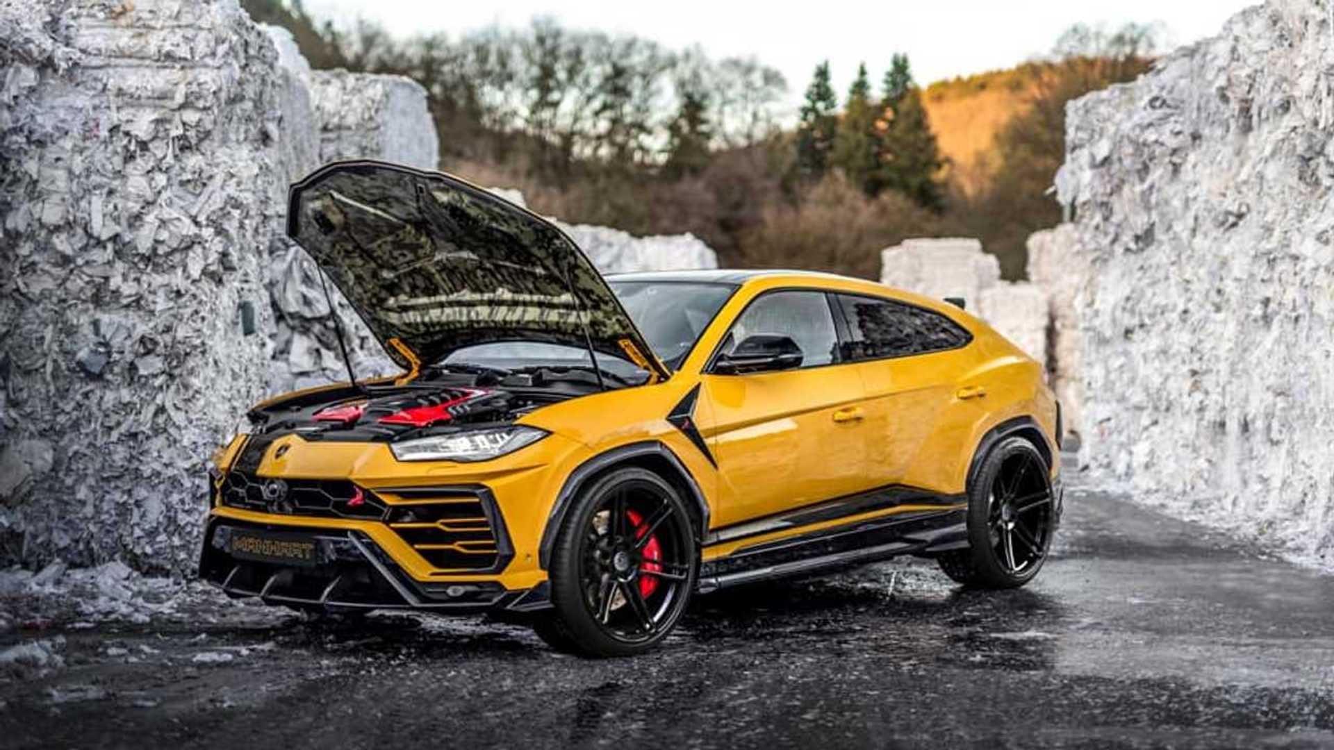 812 lóerős Lamborghini Urust készített a Manhart