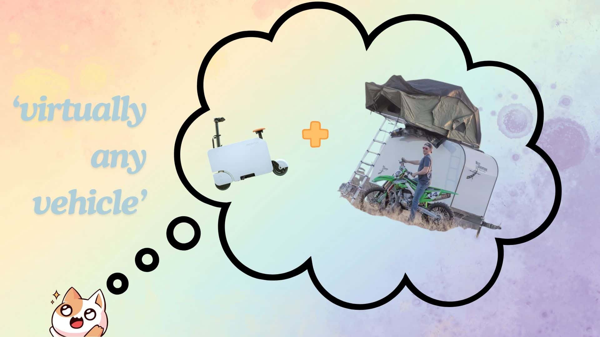 'Virtually Any Vehicle,' Eh? That's What This Trailer Claims Can Haul It