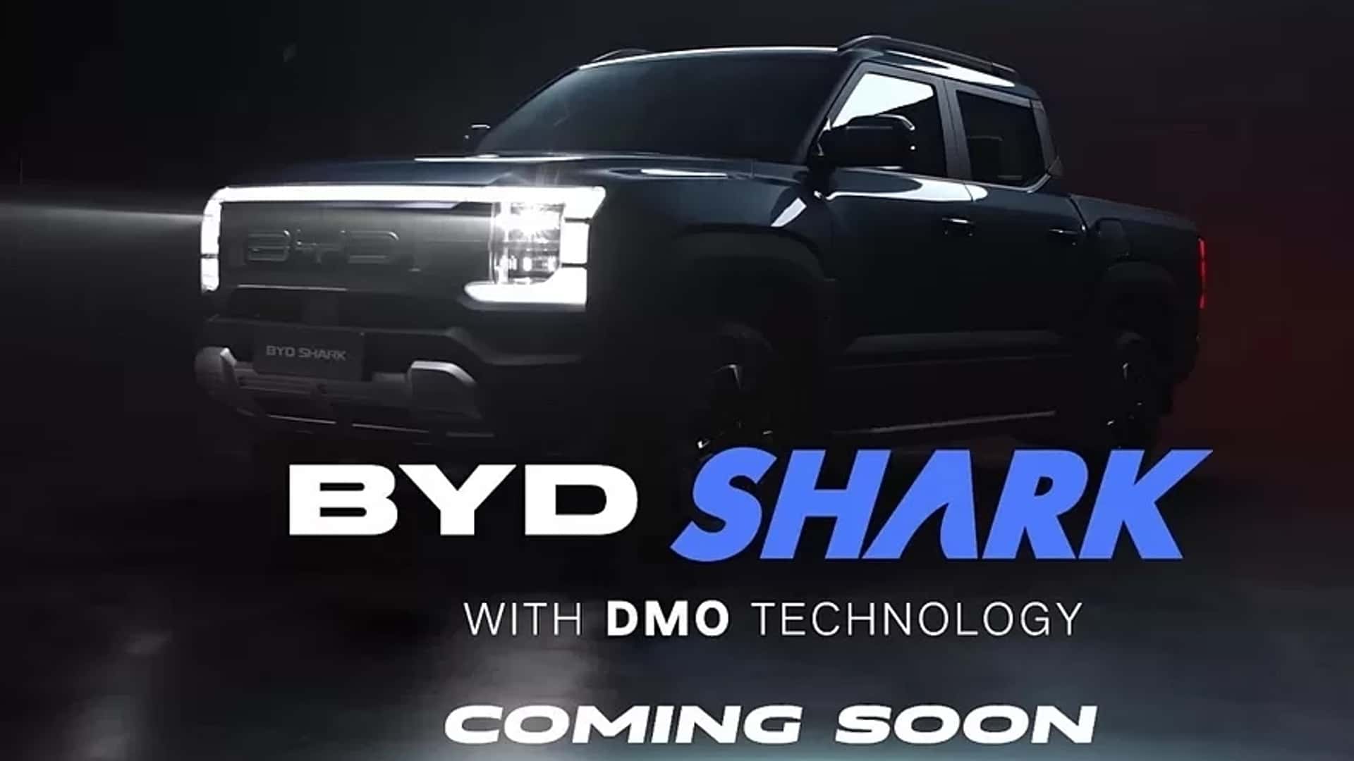 BYD Shark será revelada na próxima semana e chegará ao Brasil em agosto