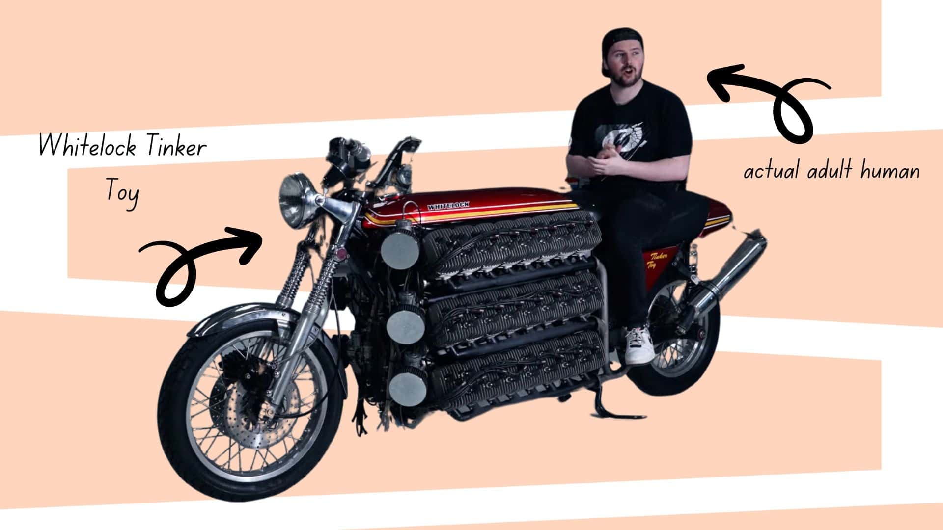 Here's Video Proof That 48 Cylinder Custom Kawasaki Is A Real Bike