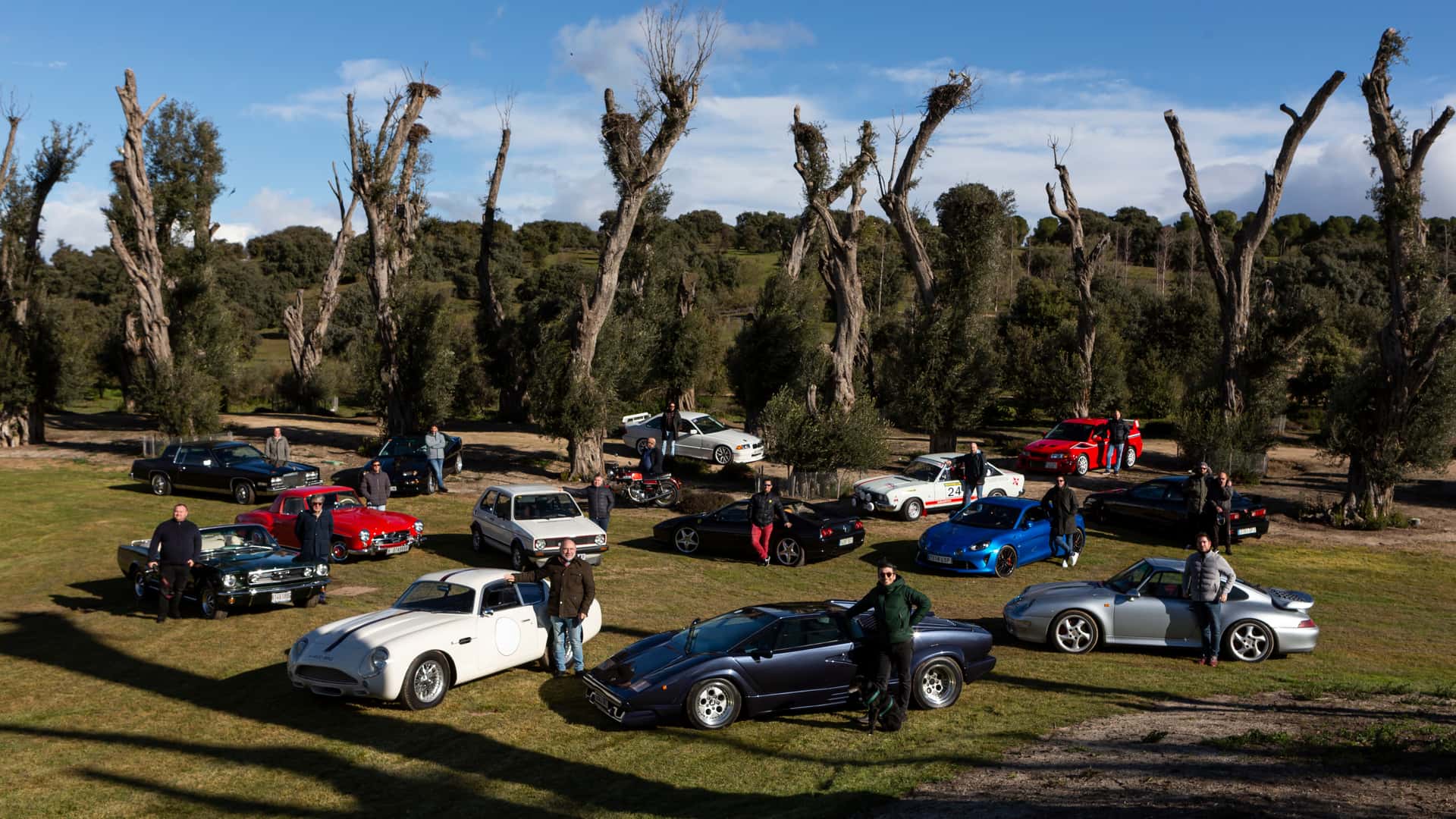 Una locandina fatta di auto storiche, conosciamo Autopia 2024