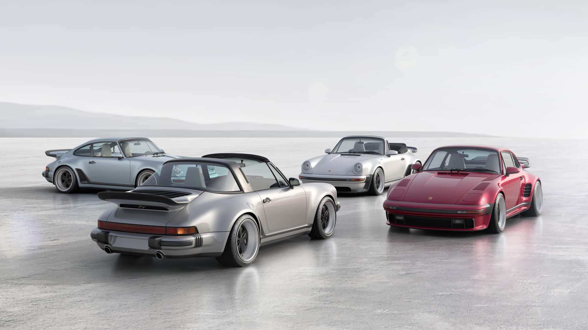 Coupé, Targa et Cabriolet : les restomods de rêve de la Porsche 911