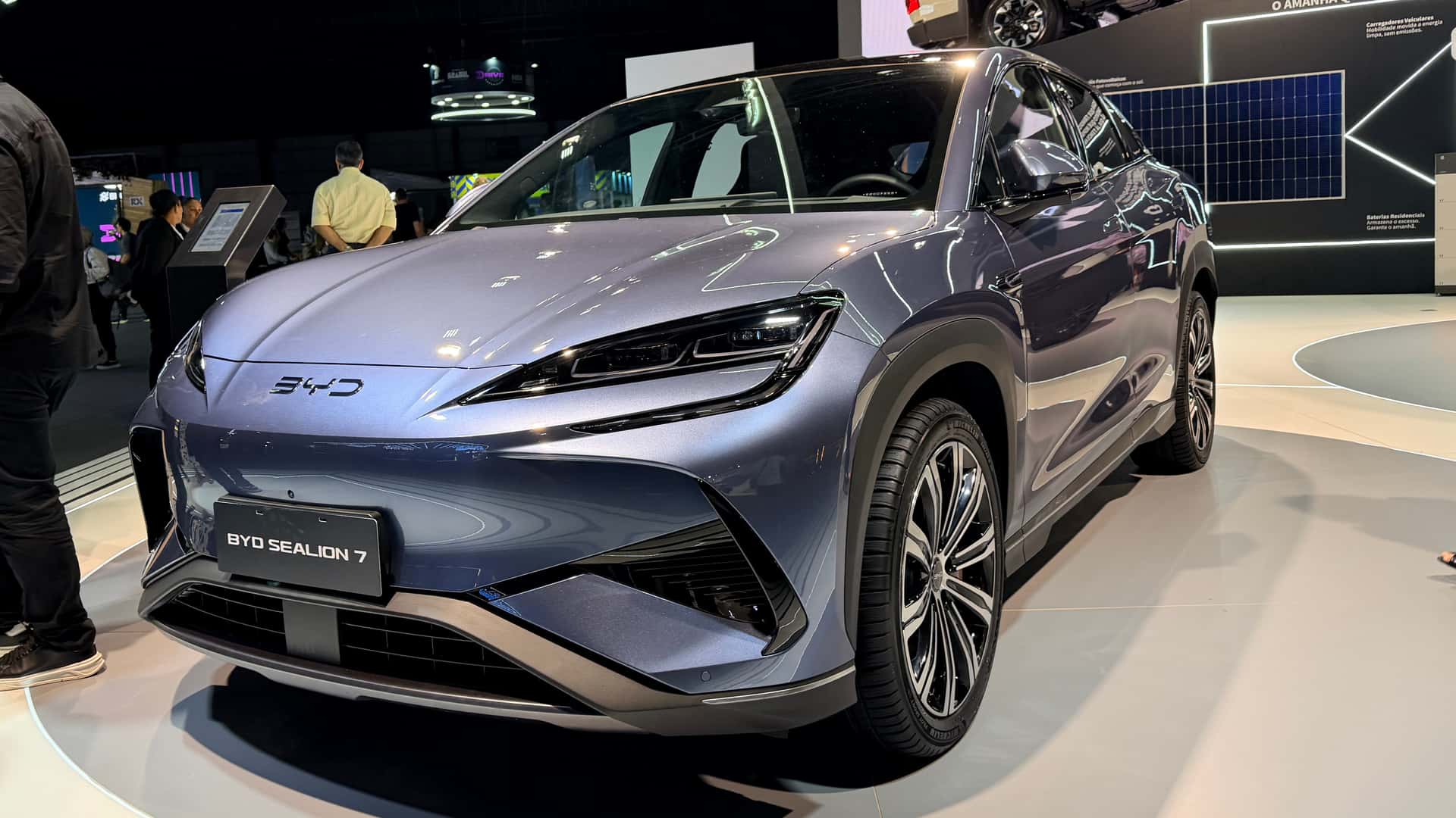 BYD Sealion 7: SUV do Seal com até 530 cv é exibido no Salão de SP