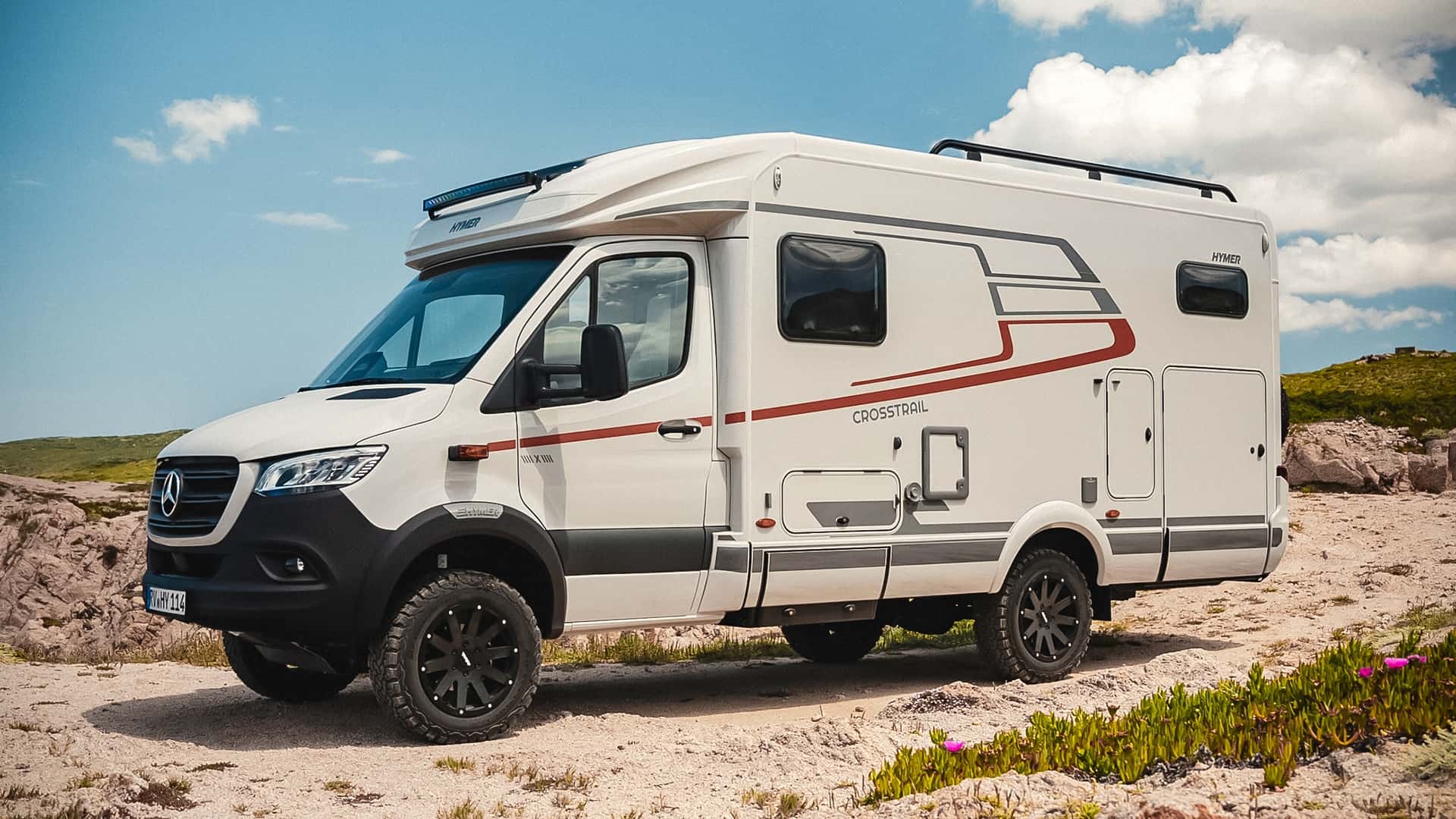 Extremadamente autosuficiente y 4x4: Hymer ML-T 580 CrossTrail (2025)