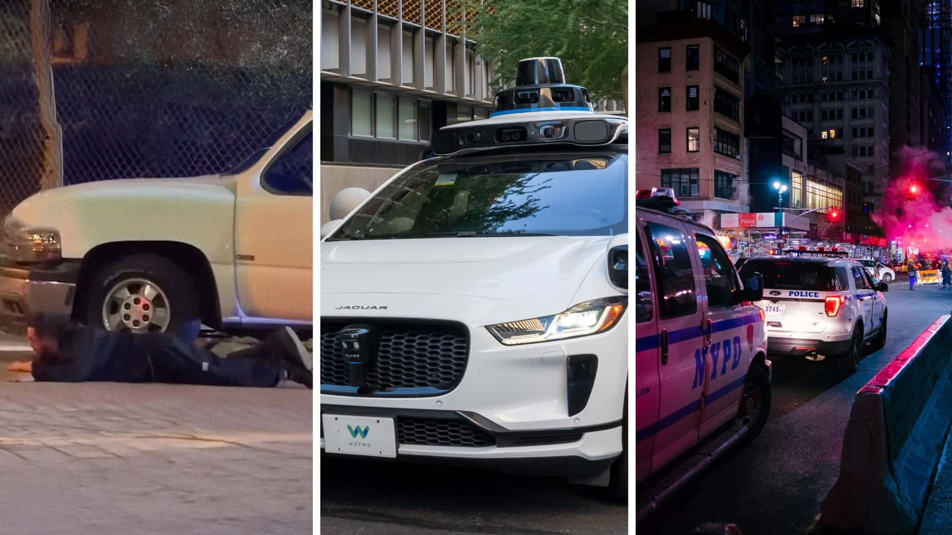 What Happens When A Waymo Comes Across An LAPD Standoff?