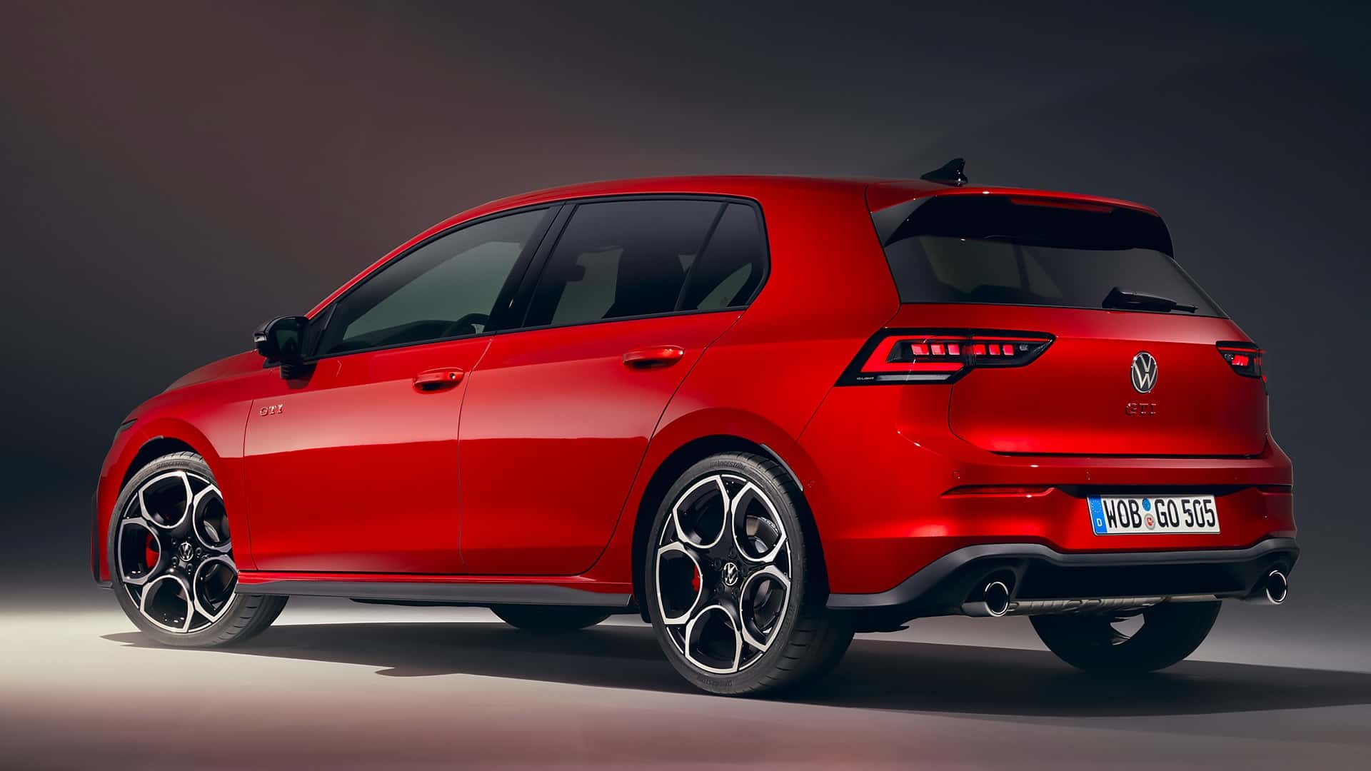 Vw Golf R 2024 Vermelho