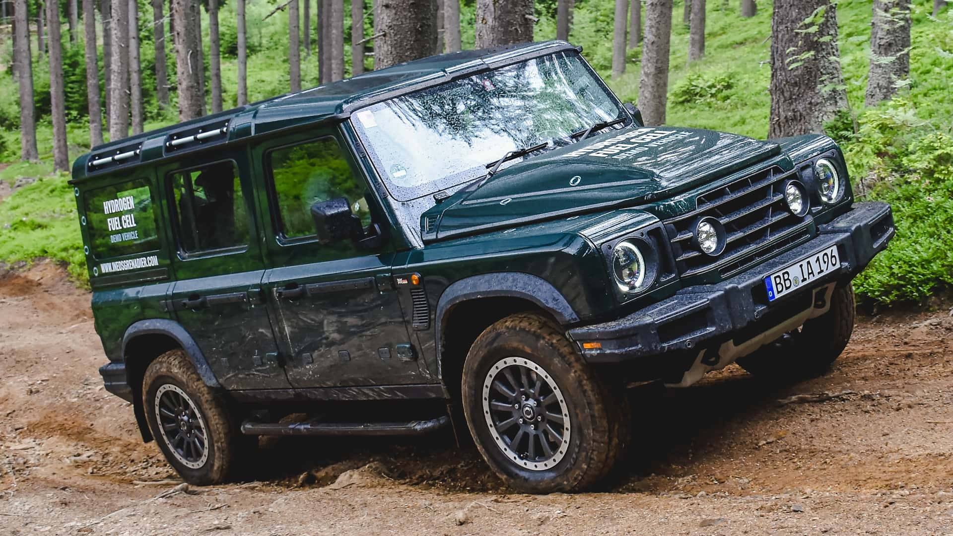 Ineos stellt Grenadier mit Brennstoffzellen von BMW vor