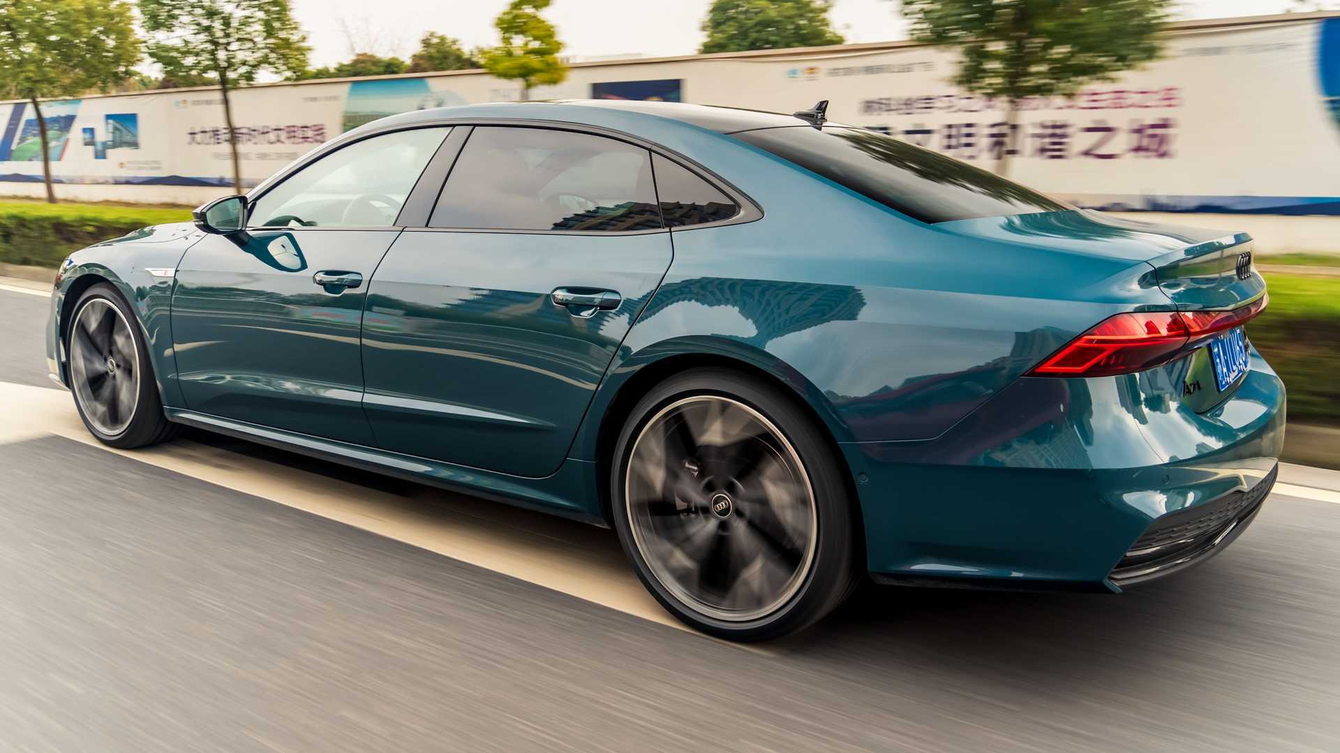 Der Audi A7L für China ist eine Limousine auf Fließheck-Basis