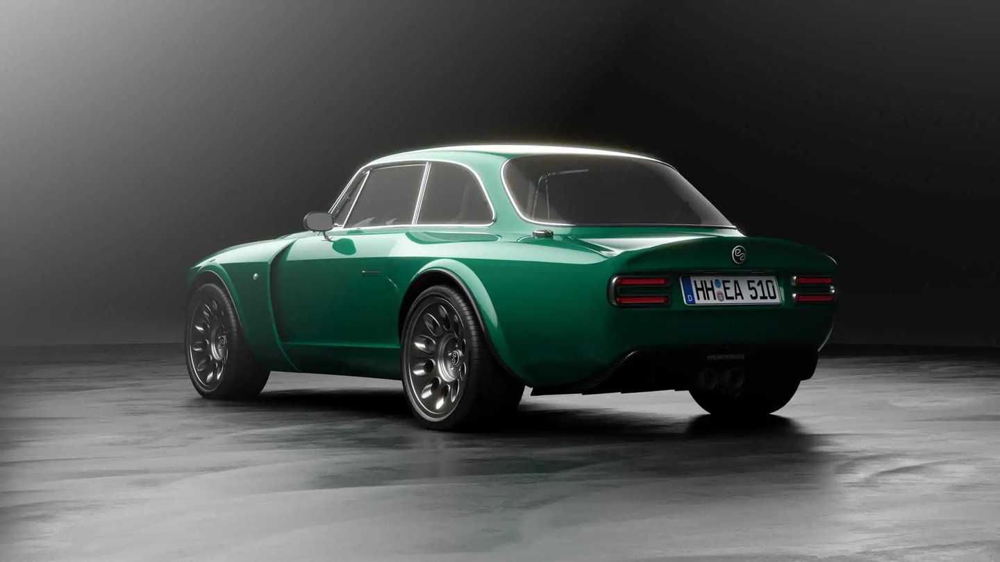 Alfa Romeo Giulia GT : le restomod équipé du V6 de la Quadrifoglio arrive