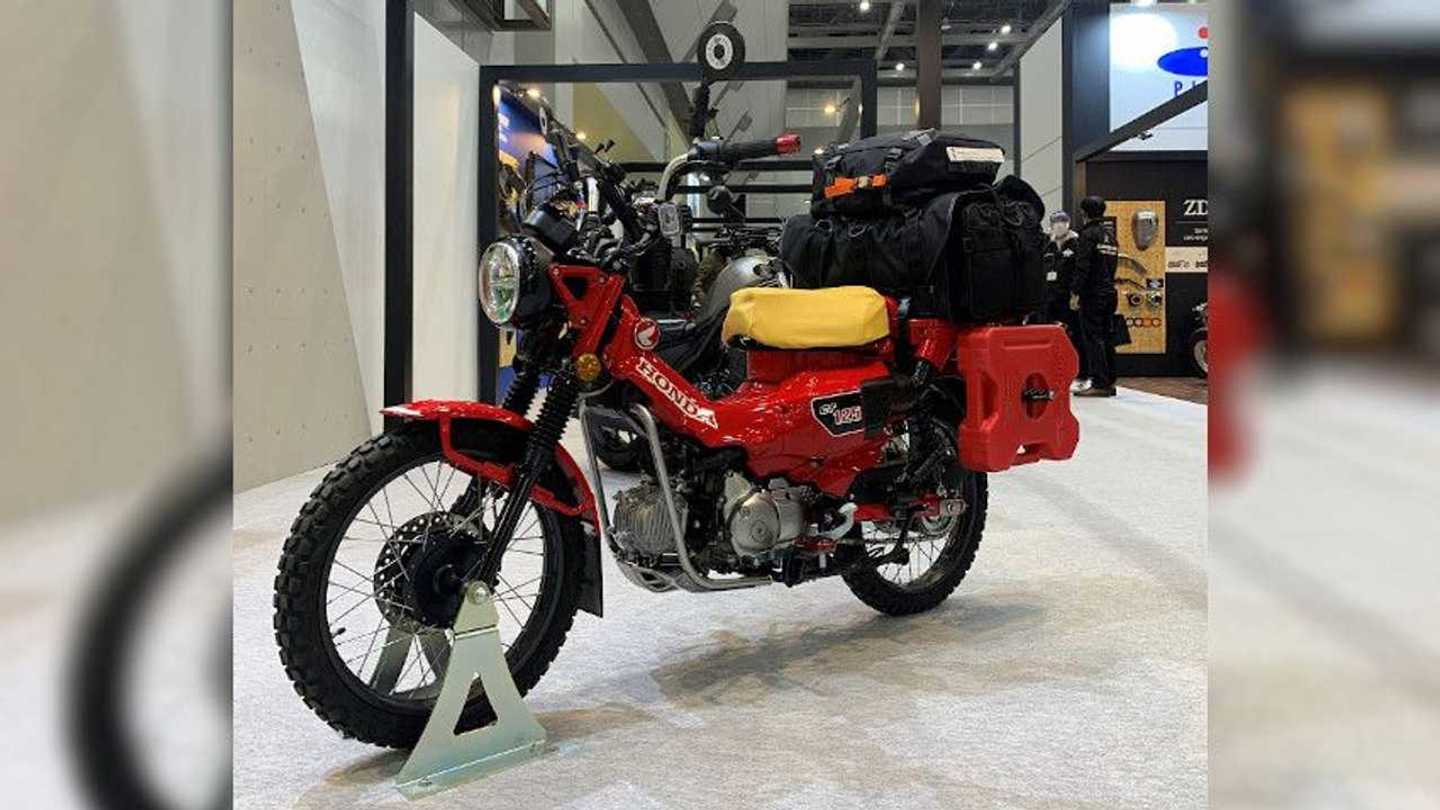 This Honda CT125 Hunter Cub By Custom Shop PLOT Is Ready For Adventure