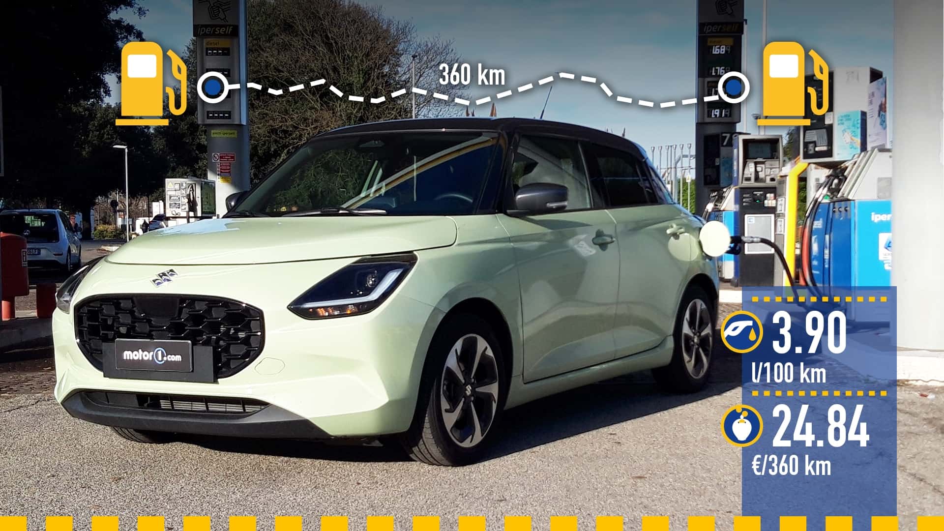 Suzuki Swift mild hybrid (2025), la prova dei consumi reali