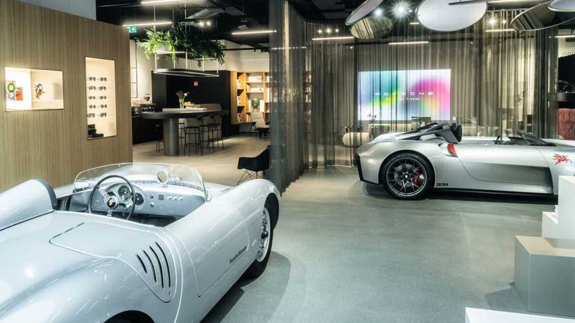 Porsche Buka Brand Store di Stuttgart, Representasi Merek Urban