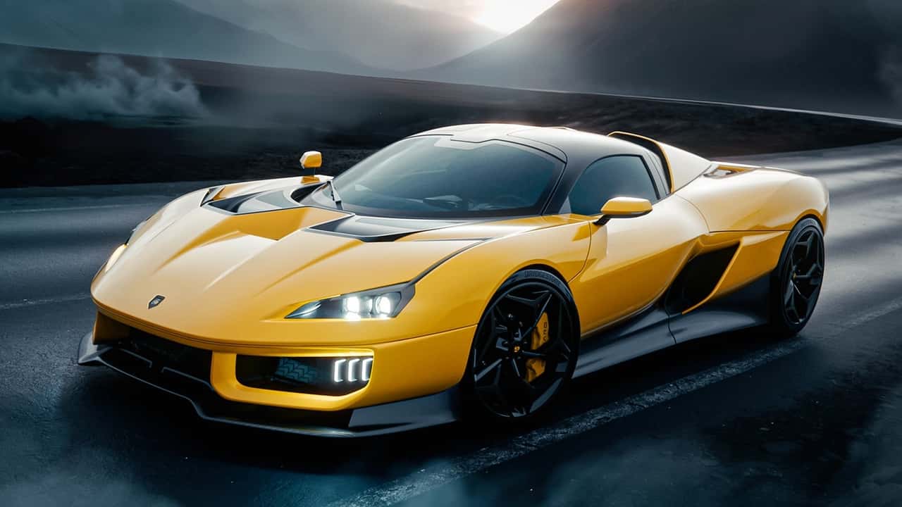 This Quad-Turbo V-12 Hypercar Aims To Take on Pagani