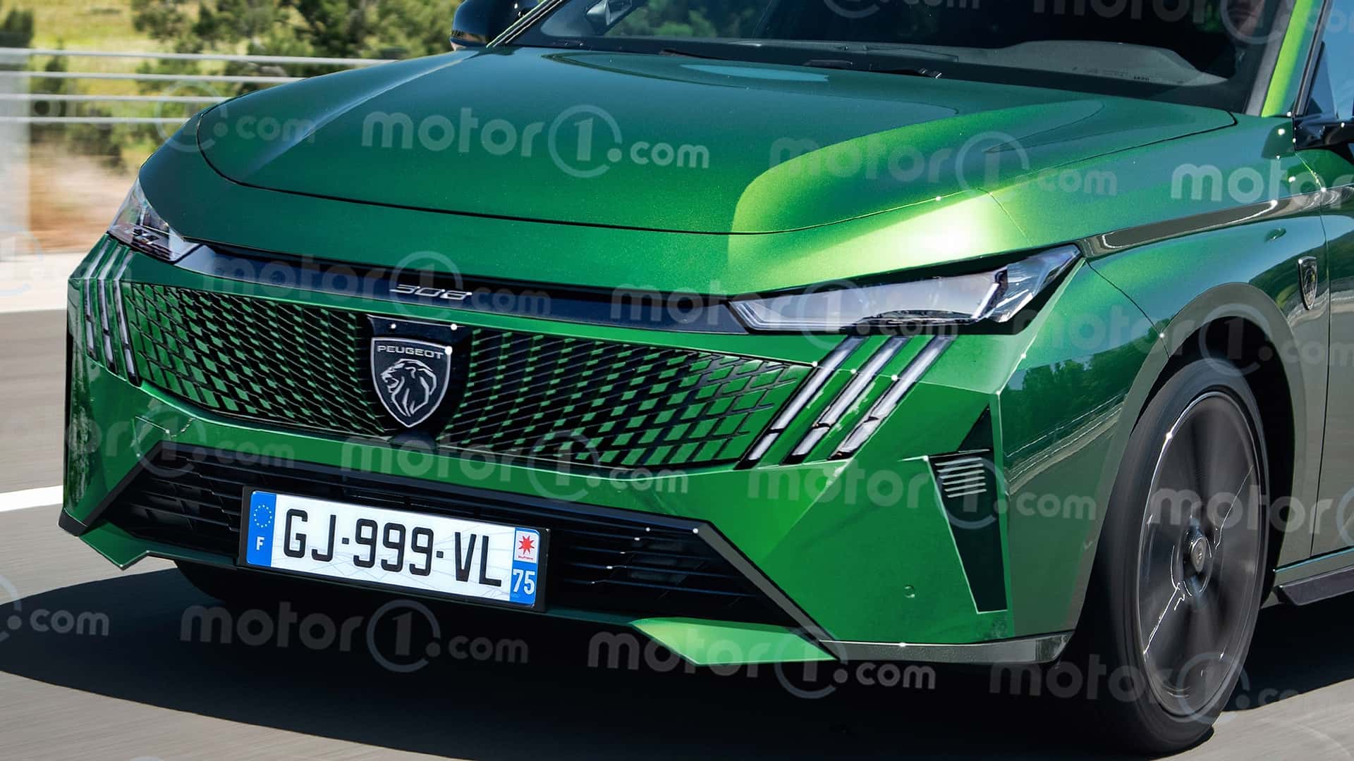 Peugeot 308 restyling, rendu, informations, moteurs