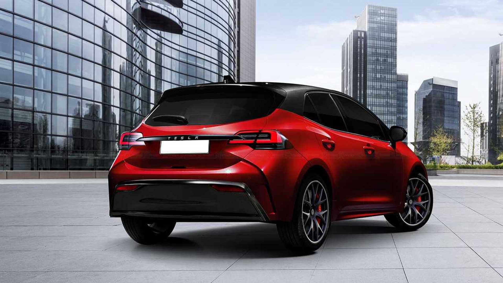 Tesla's $25,000 Car Could Look Like This Rendering