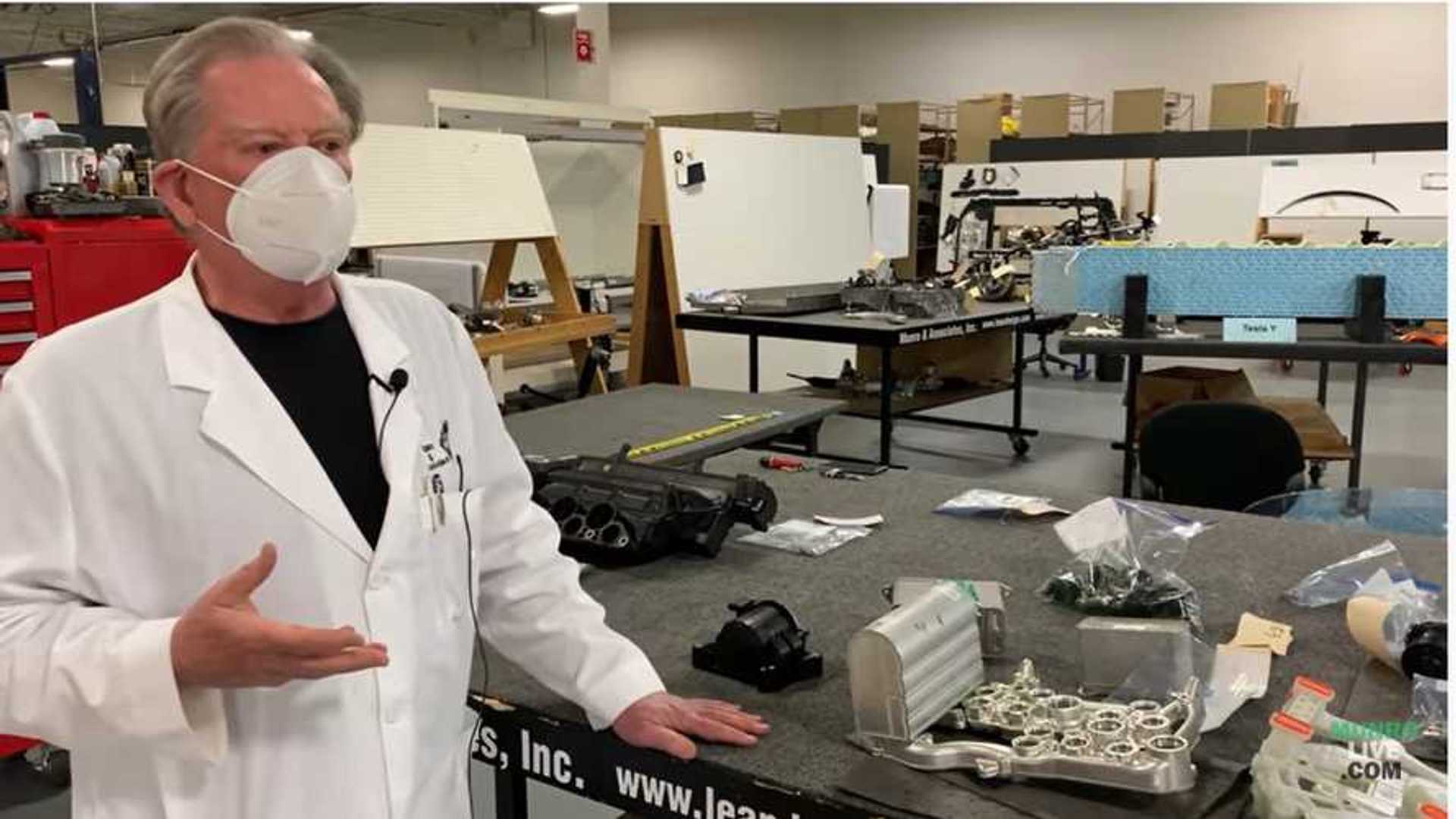 Watch Sandy Munro Explain The Unique Octovalve In The Tesla Model Y