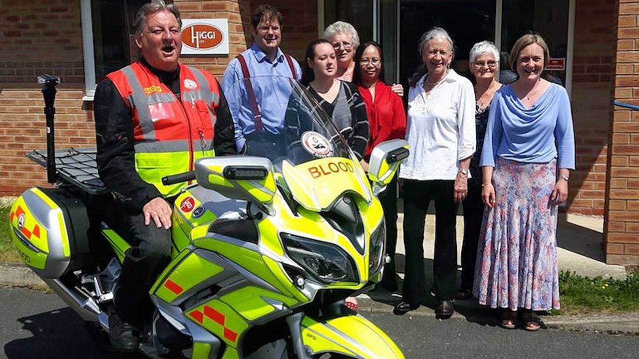 UK’s NHS Transporting Blood and Organs Via Motorcycles