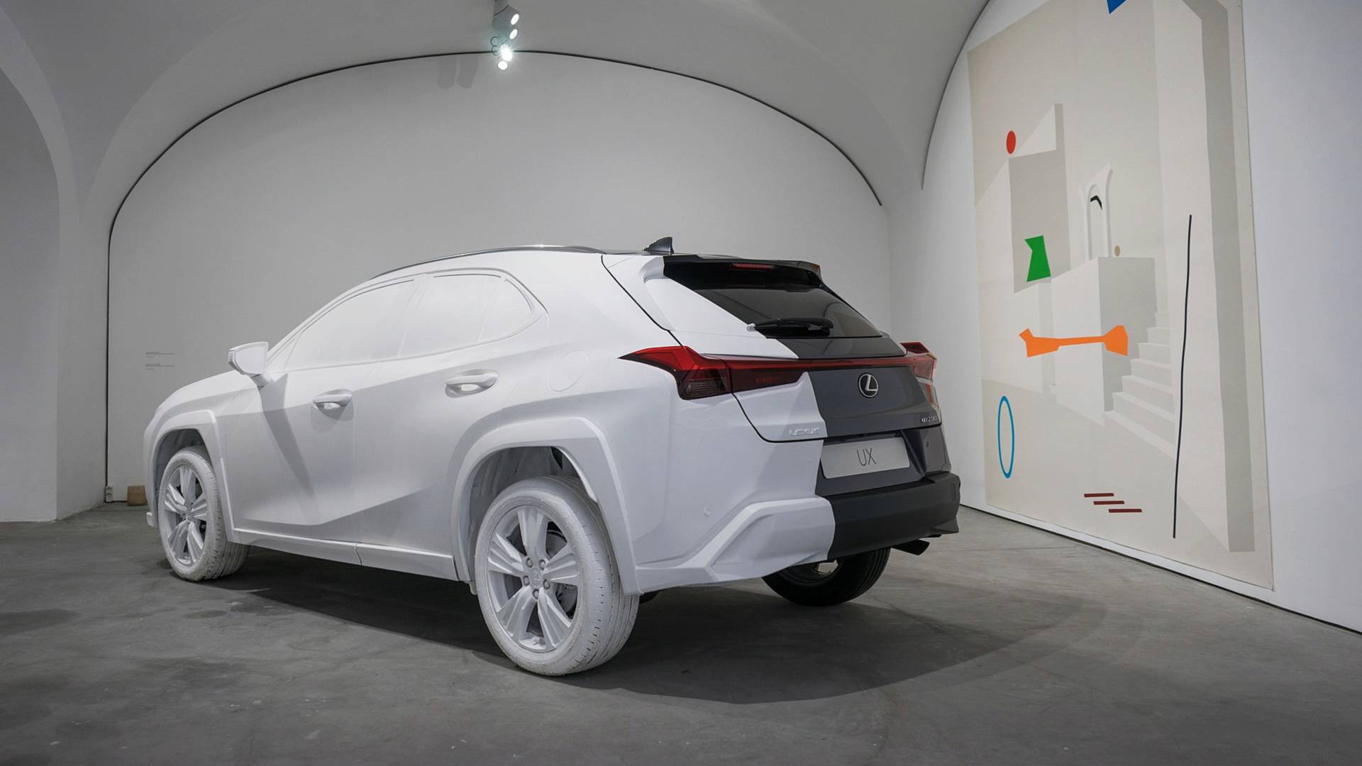 Le Lexus UX mis à l'honneur dans une galerie éphémère