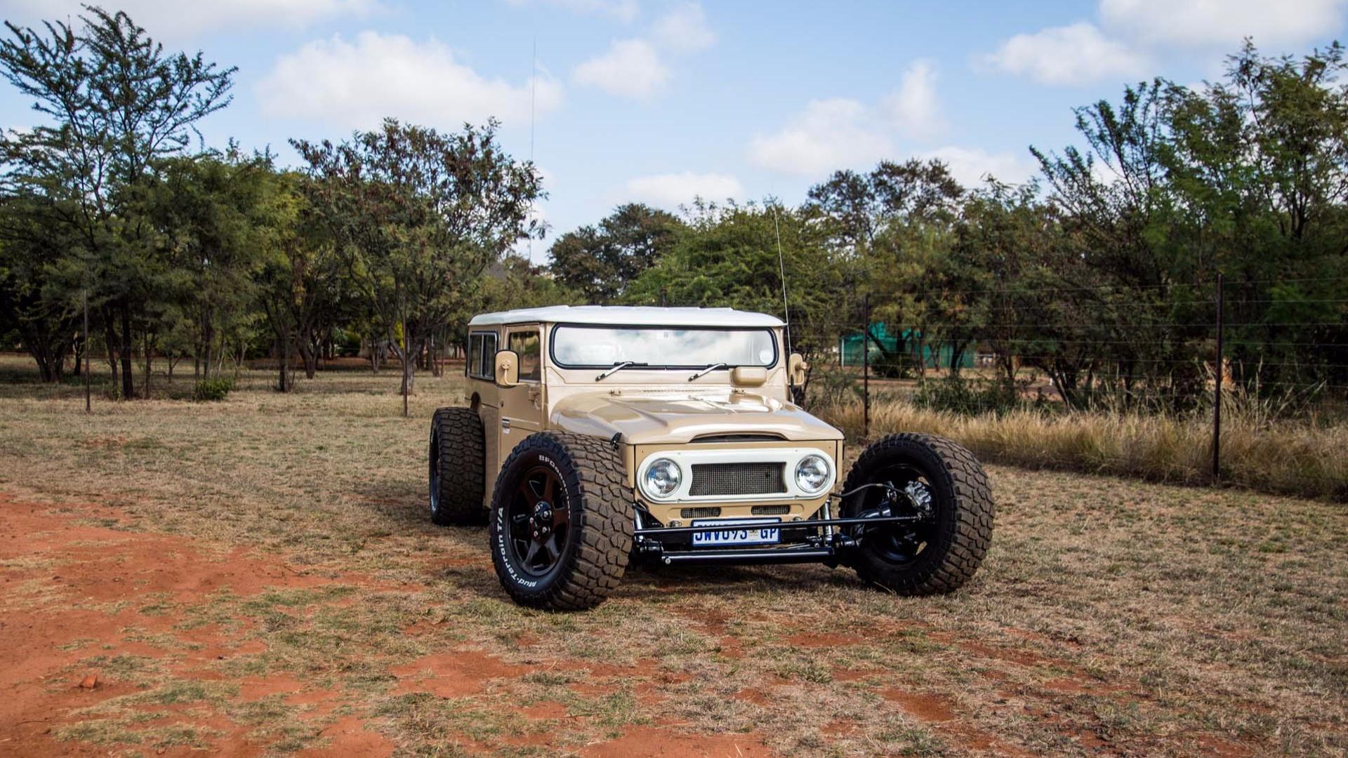 Toyota FJ40 Land Cruiser Hot Rod: una preparación increíble