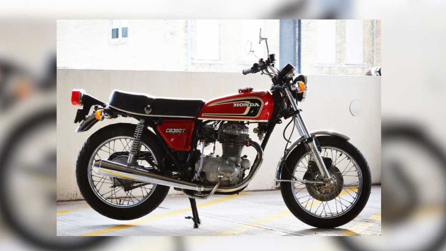 1976 Honda CB360T Up For Grabs At No Reserve