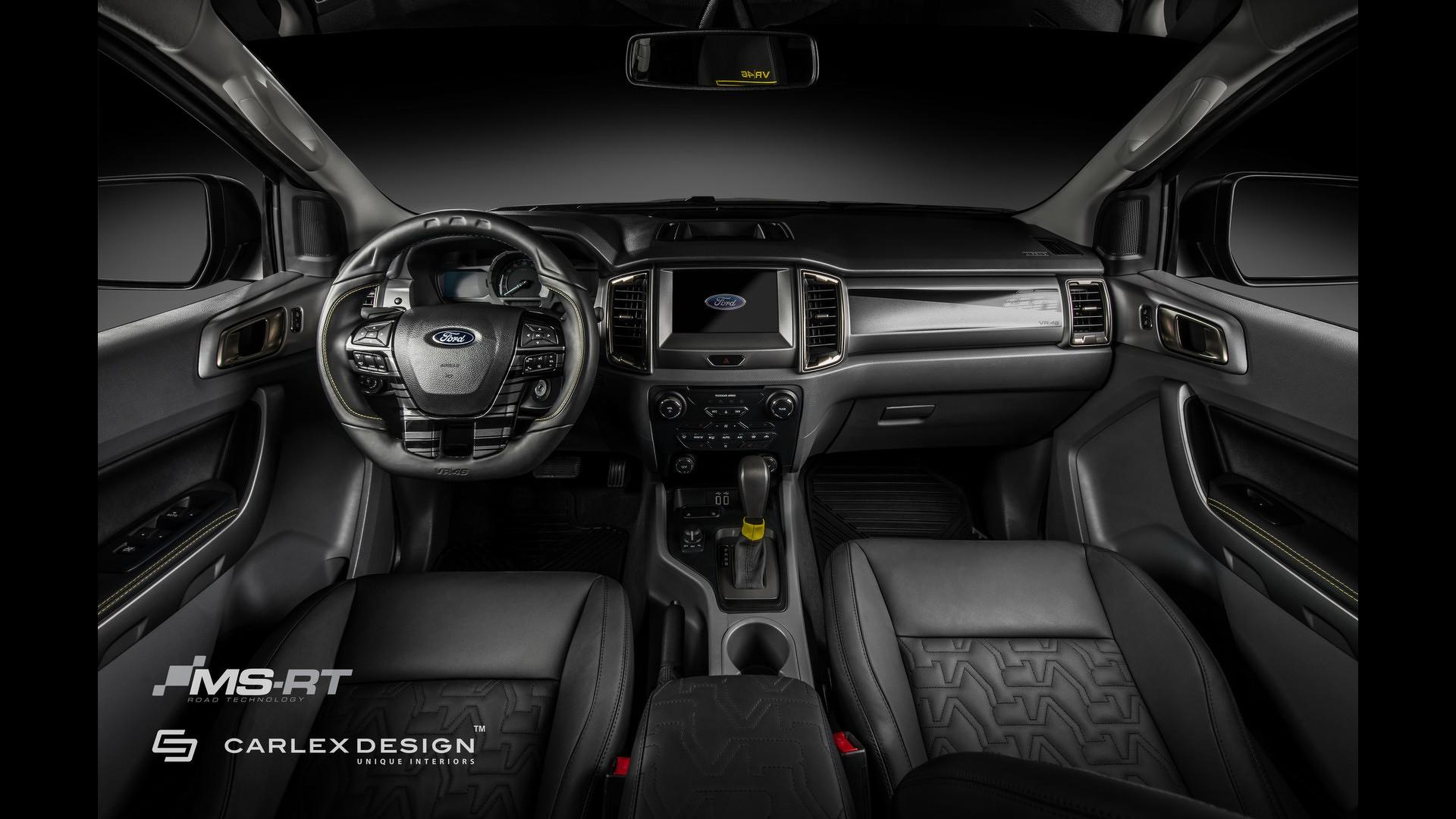 Conheça a preparada Ranger VR/46, a picape do Valentino Rossi