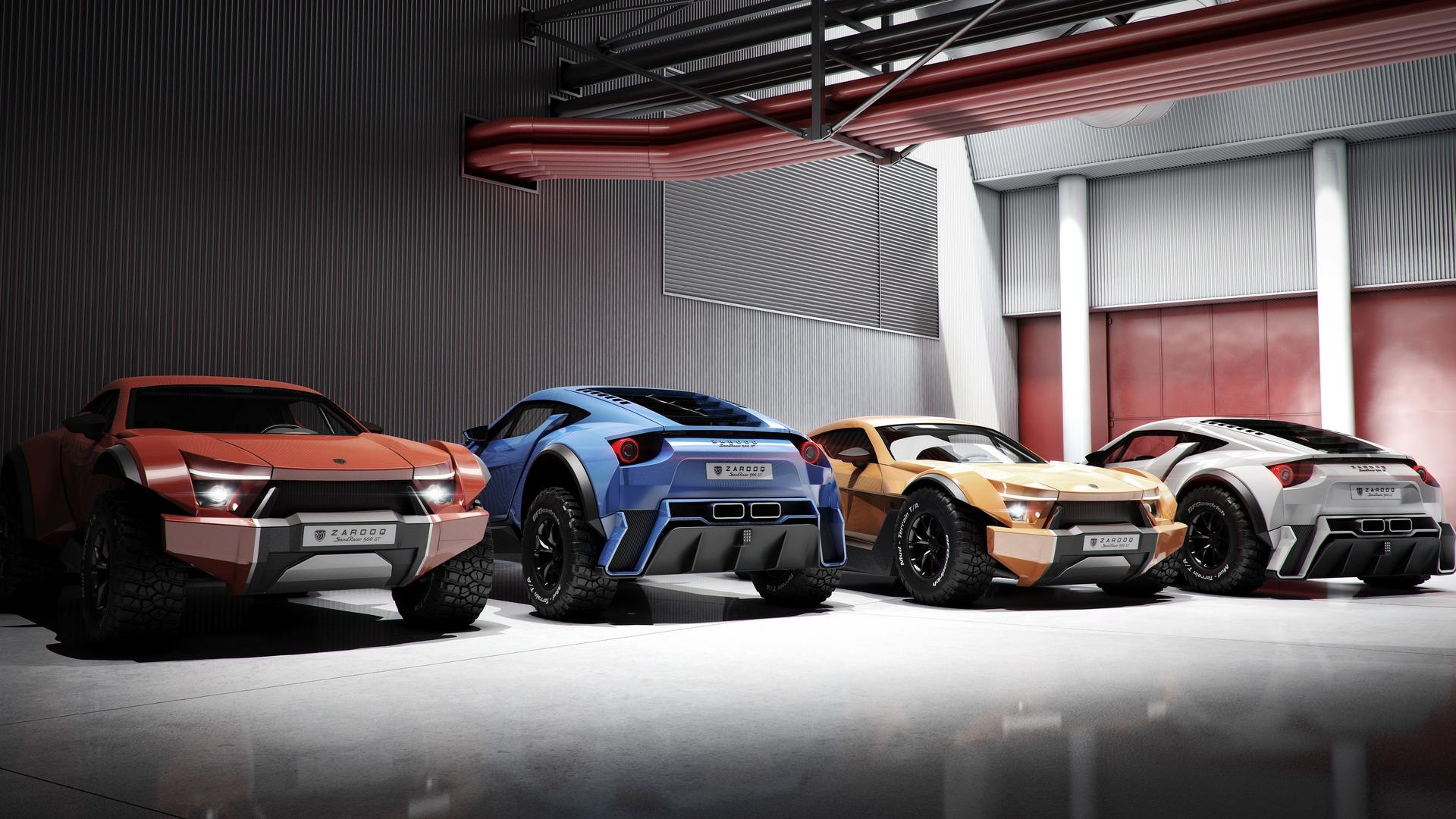 L'incroyable Zarooq Sand Racer 500 GT est prêt