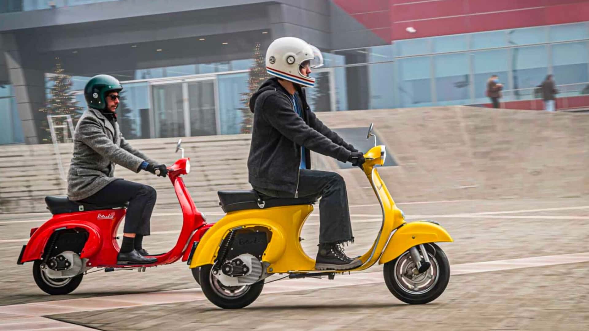 Would You Swap Out Your Vespa’s Two-Stroke Engine For A Fancy Electric ...