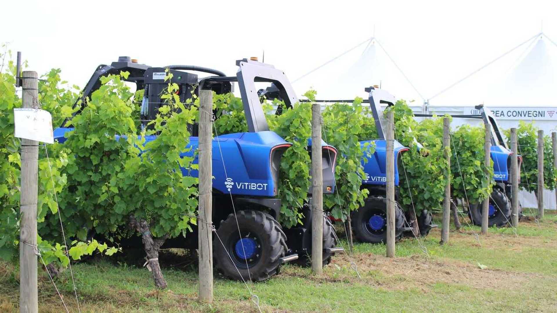 SAME Deutz-Fahr compra i trattori da vigneto autonomi di VitiBot