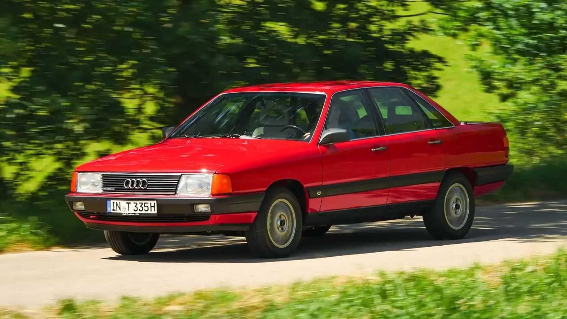 Audi 100 CS Quattro 1987 Im Fahrbericht Der Schanzer