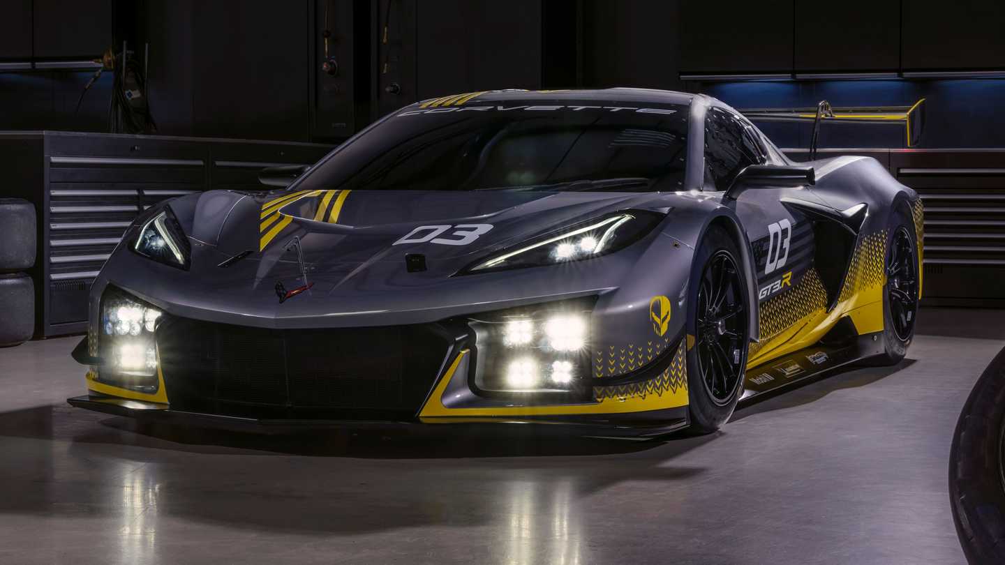 Así es el nuevo Chevrolet Corvette Z06 GT3.R de carreras
