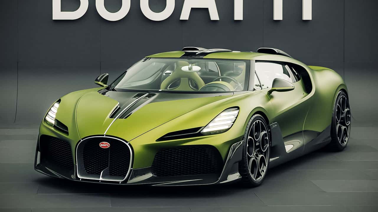 Bugatti Brouillard (2025): Einzelstück zeigt sich erstmals live