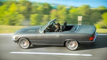 Dieser Mercedes 450 SL von 1979 hat einen C-55-Motor mit 400 PS