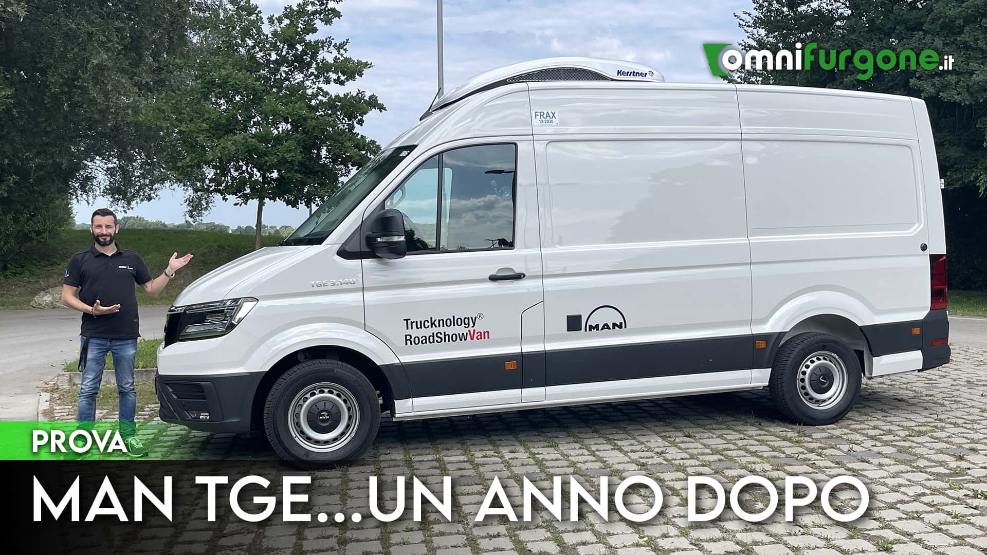 Man TGE Next Level la (2^) prova del large van del Leone