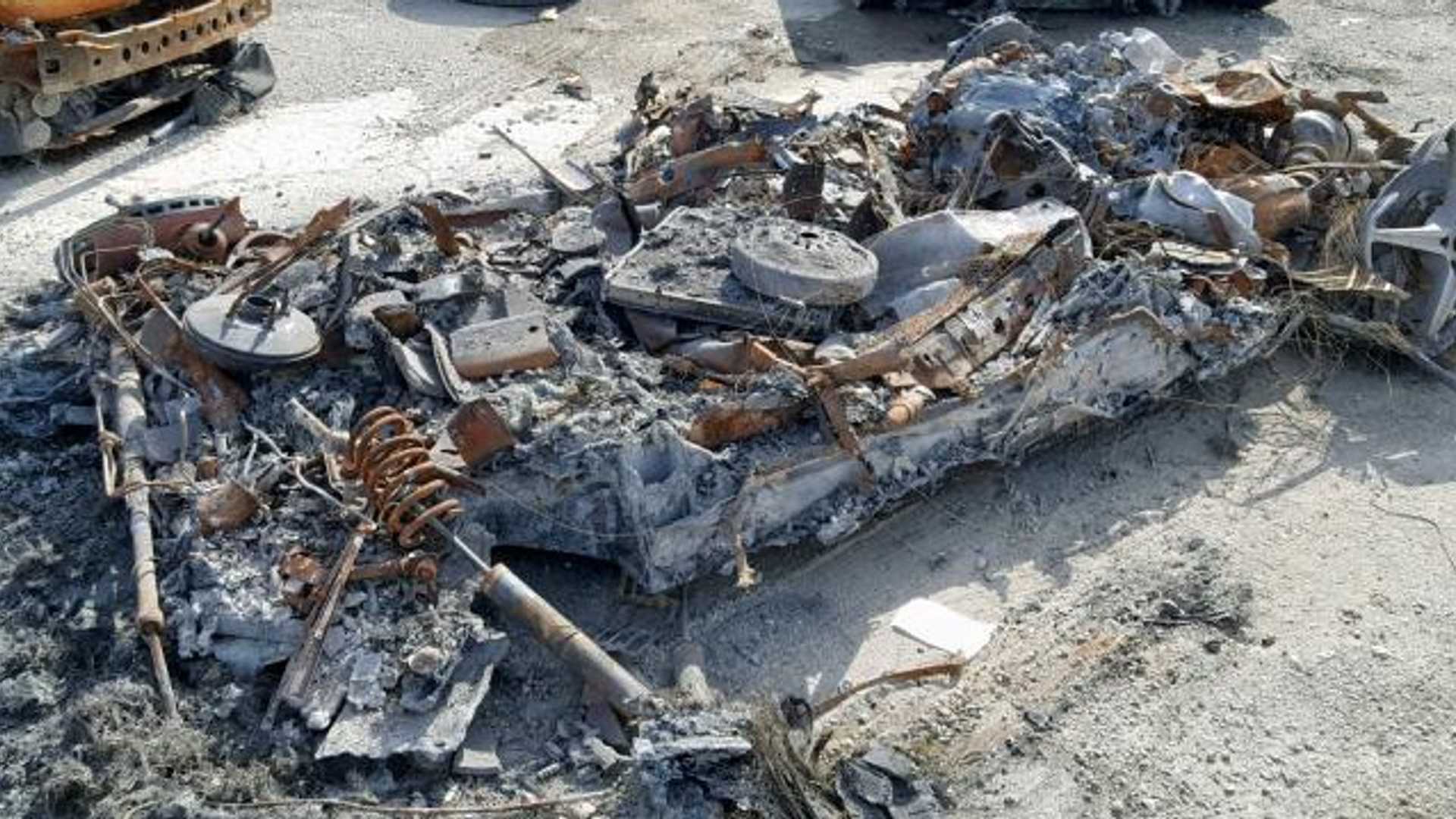 Fire-Ravaged Heap Of A 2014 Ferrari 458 Spider For Sale | Motorious