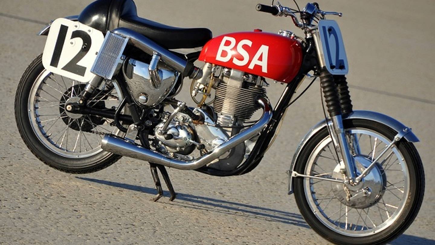 The BSA Gold Star that conquered Daytona Beach