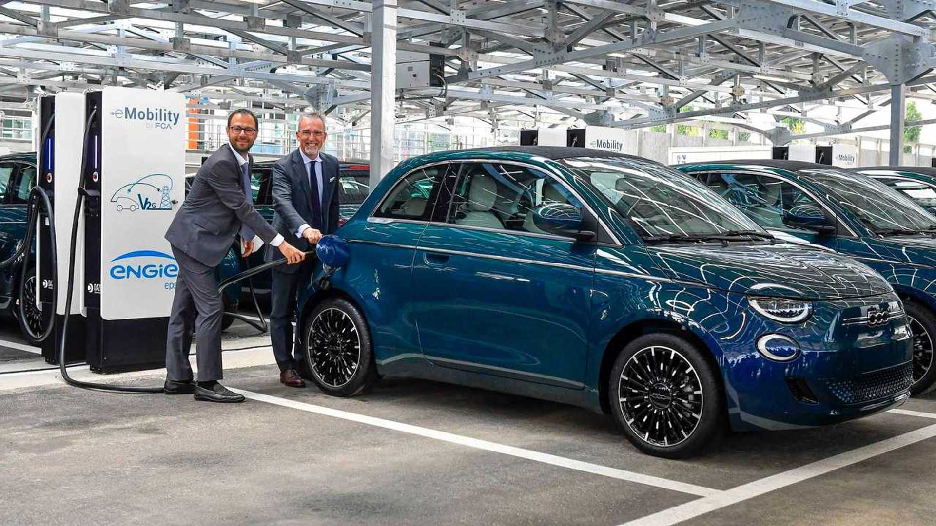 FCA Inaugurates V2G Pilot Project At Mirafiori