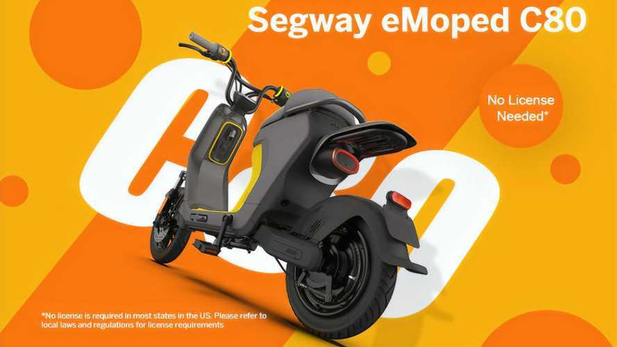Segway eMoped C80 Is Now Taking U.S. Pre-Orders