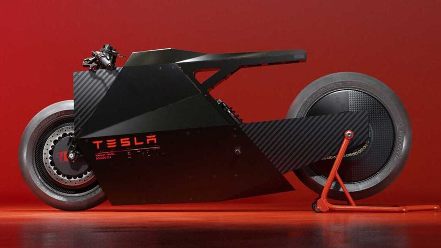 What Do You Think Of This Tesla Motorcycle Concept?