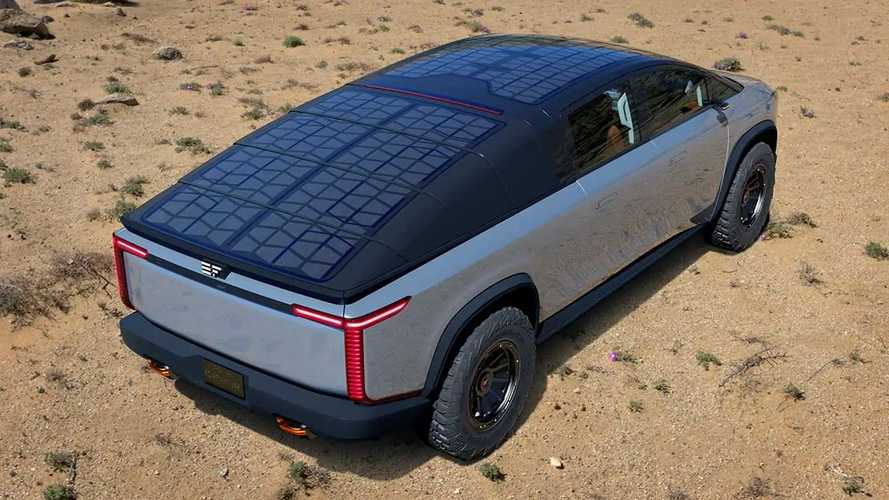 EdisonFuture EF1-T Is An All-Electric Pickup With Solar Charging