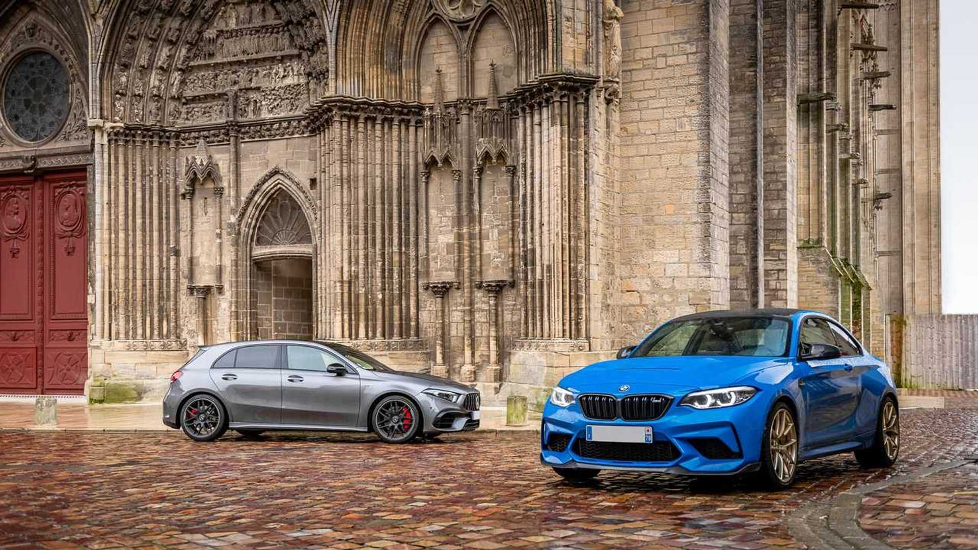 Essai comparatif - La BMW M2 CS affronte la Mercedes-AMG A 45 S